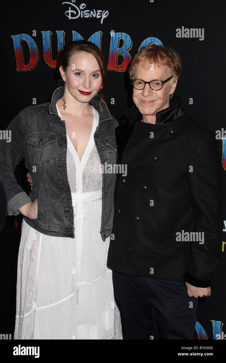 Mali Elfman, Danny Elfman 03/11/2019 The World Premiere of "Dumbo" held ...