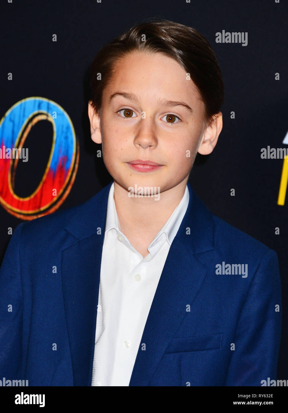 Hollywood, California, USA. 11th Mar, 2019. Finley Hobbins attend the ...