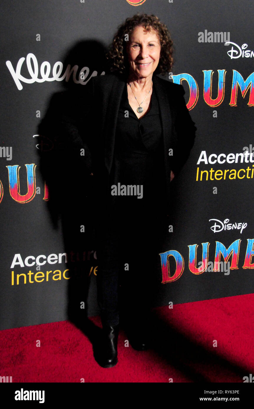 Hollywood, USA. 11th Mar, 2019. HOLLYWOOD, CA - MARCH 11: Actress Rhea ...