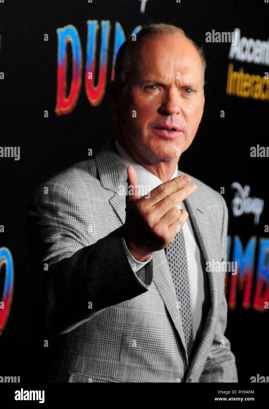 Hollywood, USA. 11th Mar, 2019. HOLLYWOOD, CA - MARCH 11: Actor Michael ...