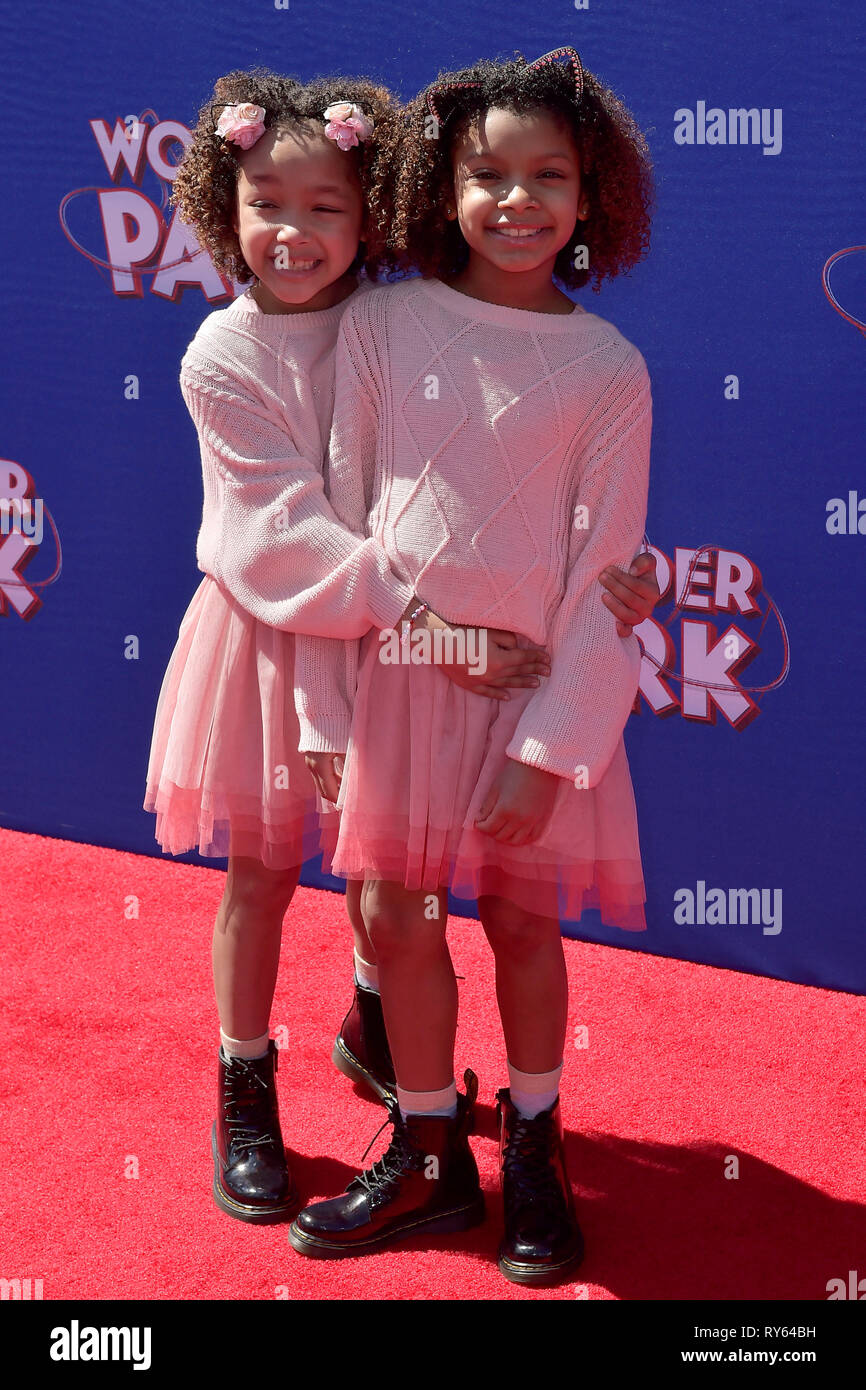 Los Angeles, USA. 10th Mar, 2019. Dani and Dannah Lane at the premiere ...