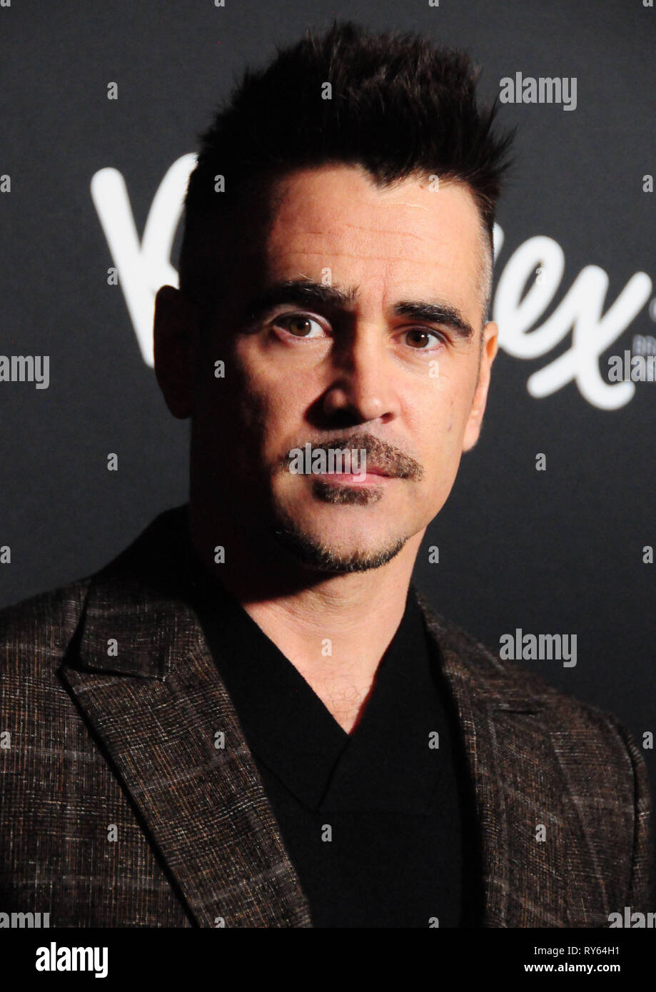 Hollywood, USA. 11th Mar, 2019. HOLLYWOOD, CA - MARCH 11: Actor Colin ...
