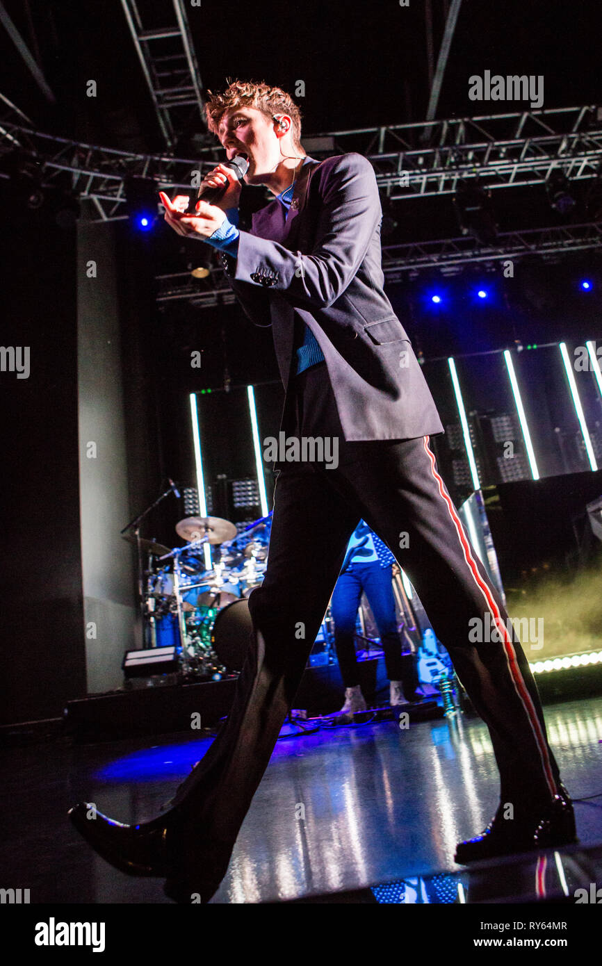 Milan, Italy. 11th Mar, 2019. The Australian pop singer-songwriter ...