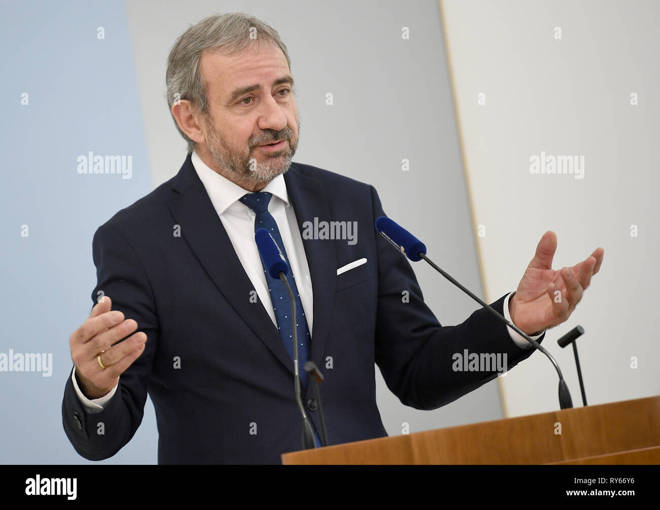 Berlin, Germany. 12th Mar, 2019. Hermann Parzinger, President of the ...