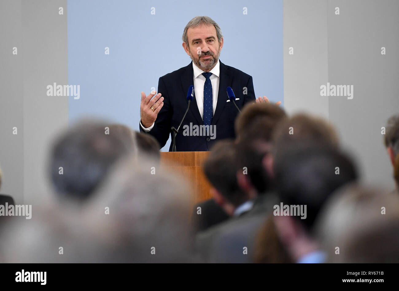 Berlin, Germany. 12th Mar, 2019. Hermann Parzinger, President of the ...