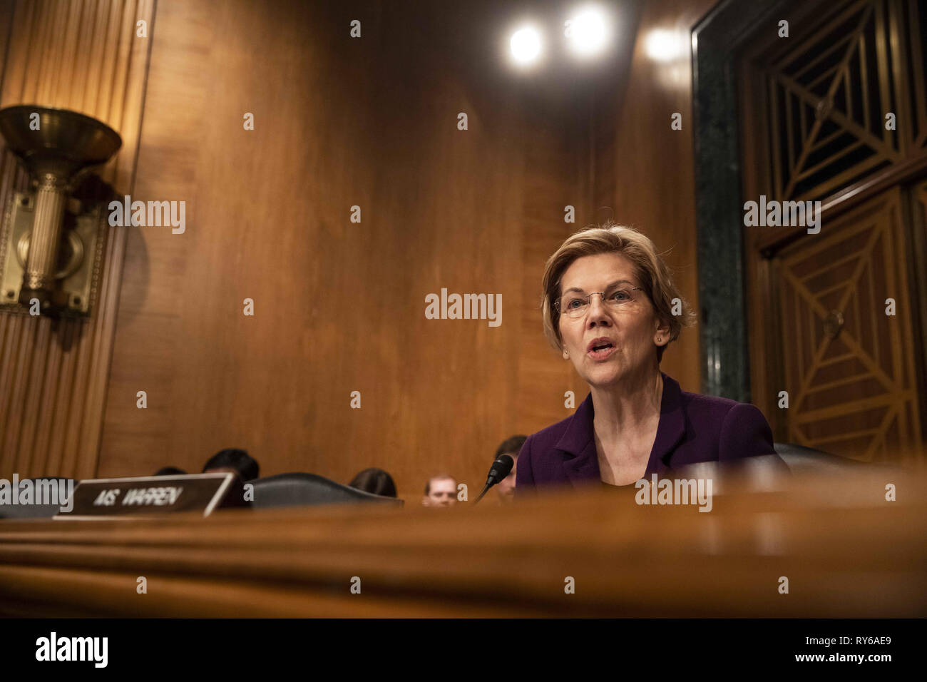 Washington, District of Columbia, USA. 12th Mar, 2019. Senator ...
