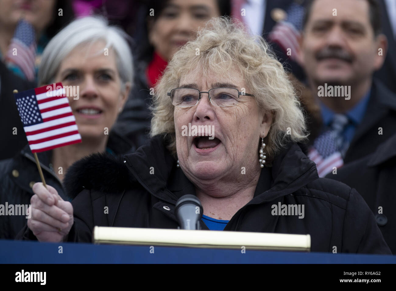 Washington, District of Columbia, USA. 8th Mar, 2019. Rep. Zoe Lofgren ...