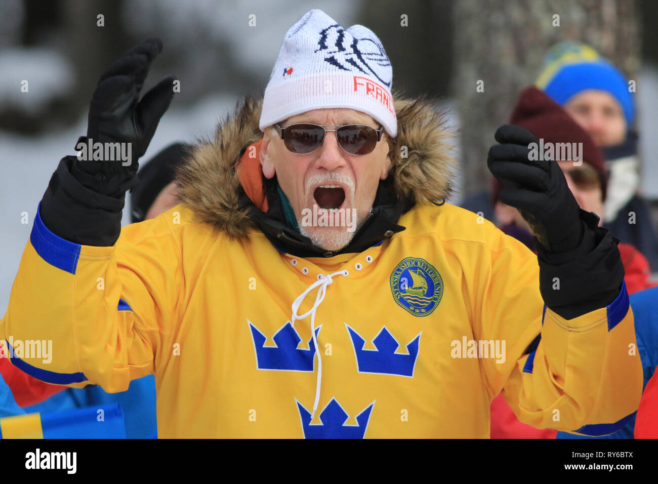 Ostersund, Sweden. 12th Mar, 2019. IBU World Championships Biathlon ...
