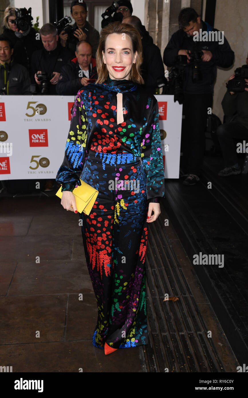 London, UK. 12th Mar, 2019. LONDON, UK. March 12, 2019: Laura Maine ...