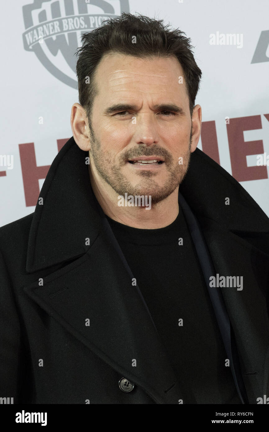 Berlin, Germany. 12th Mar, 2019. Actor Matt Dillon comes to the Zoo ...