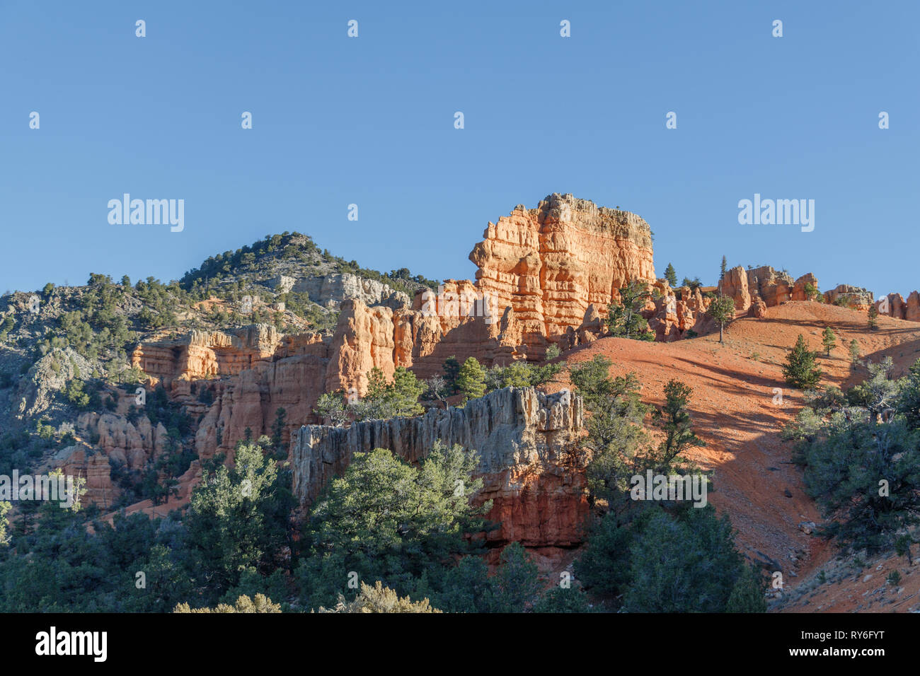 Explore the hoodoos of Red Canyon, Utah and its Claron Limstone rock ...