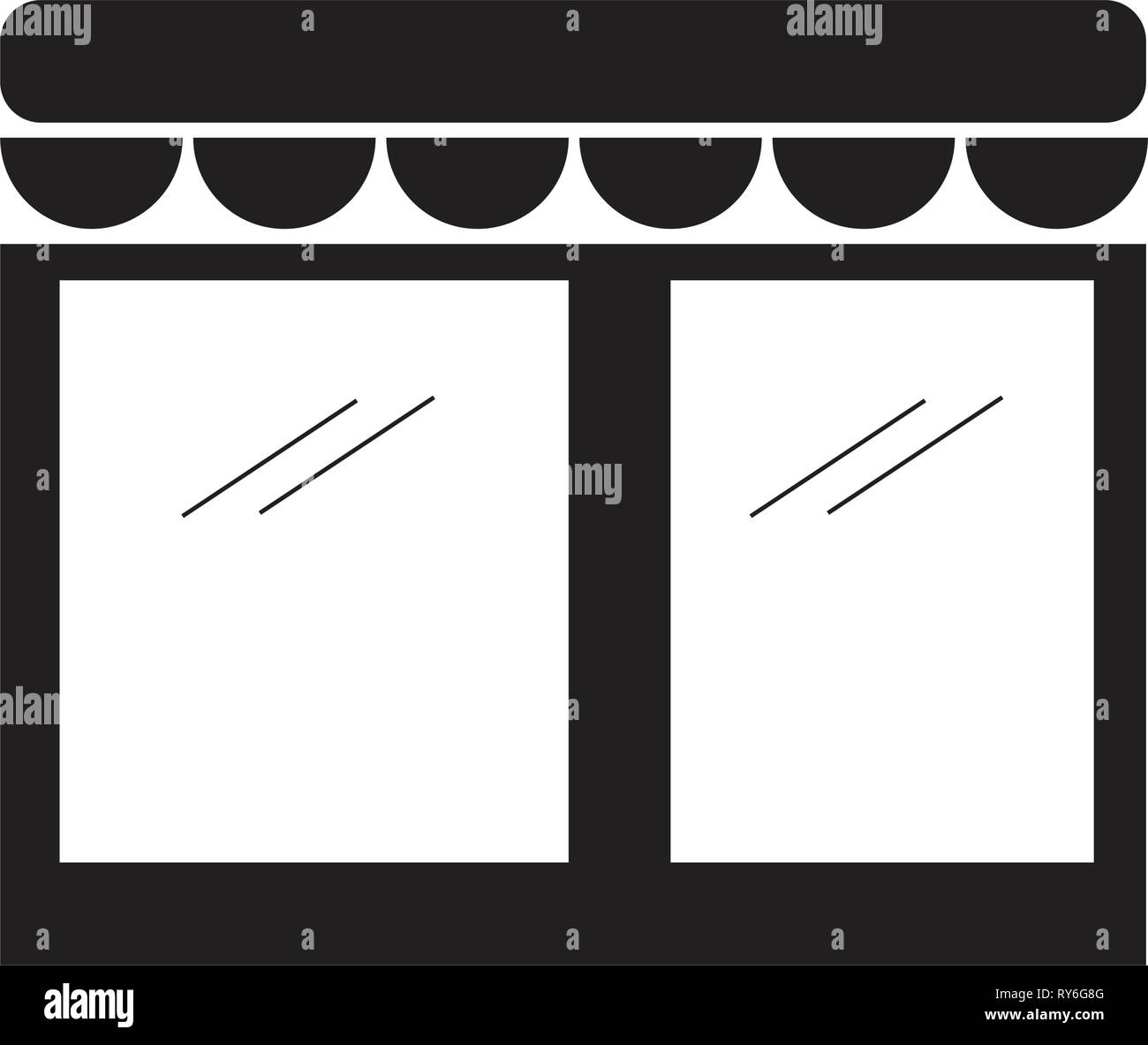 Storefront icon hi-res stock photography and images - Alamy