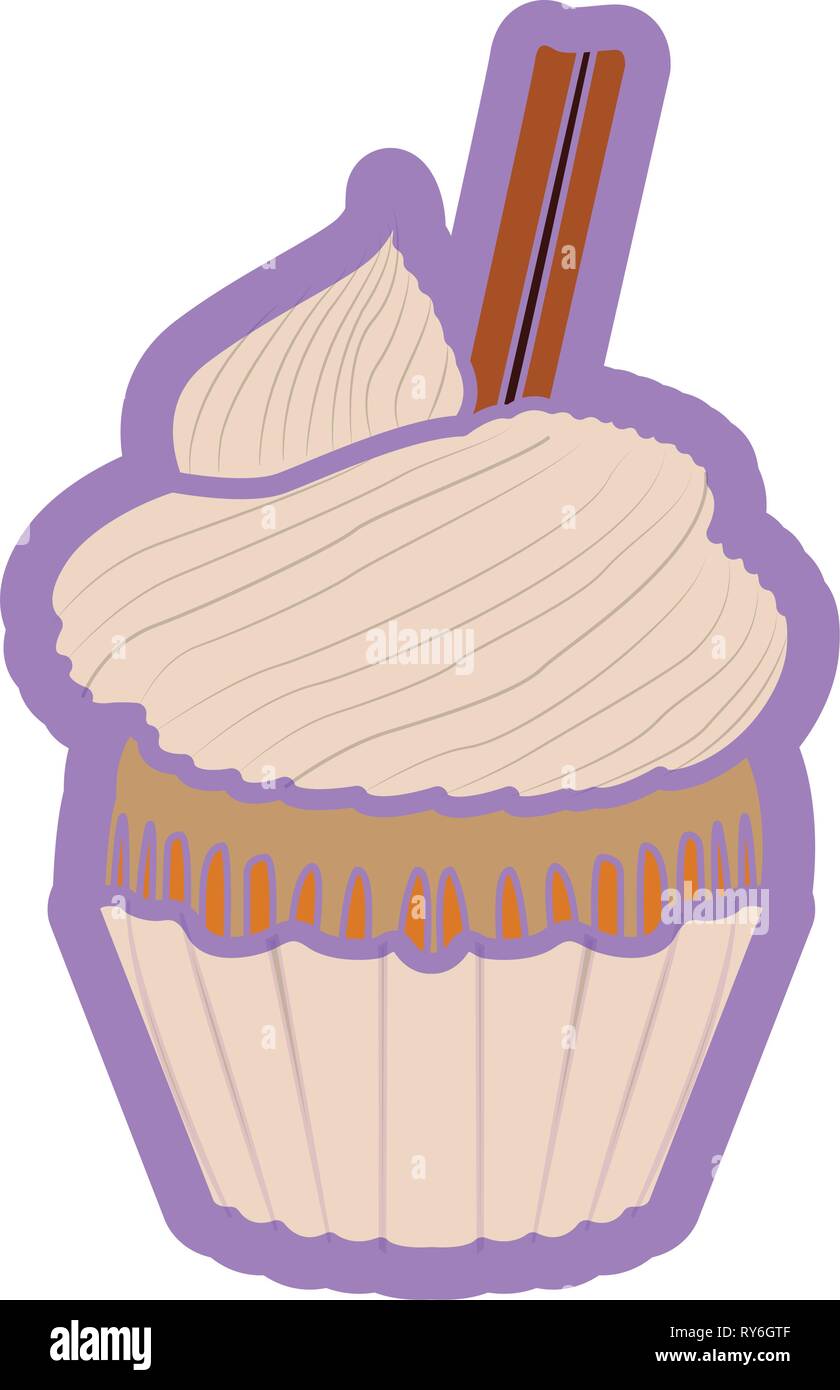 Border design cupcake Stock Vector Images - Alamy