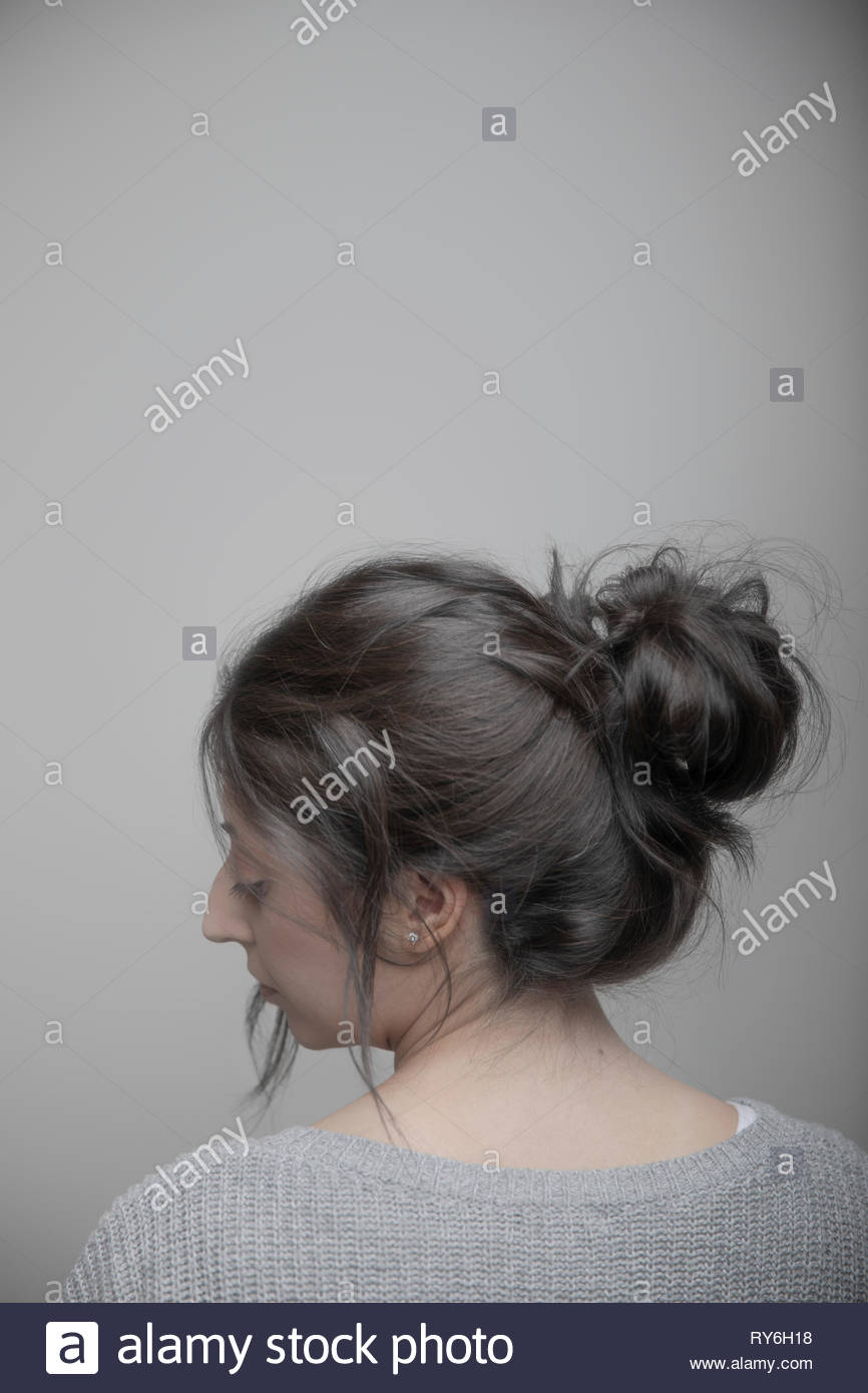 Woman Looking Back Over Shoulder