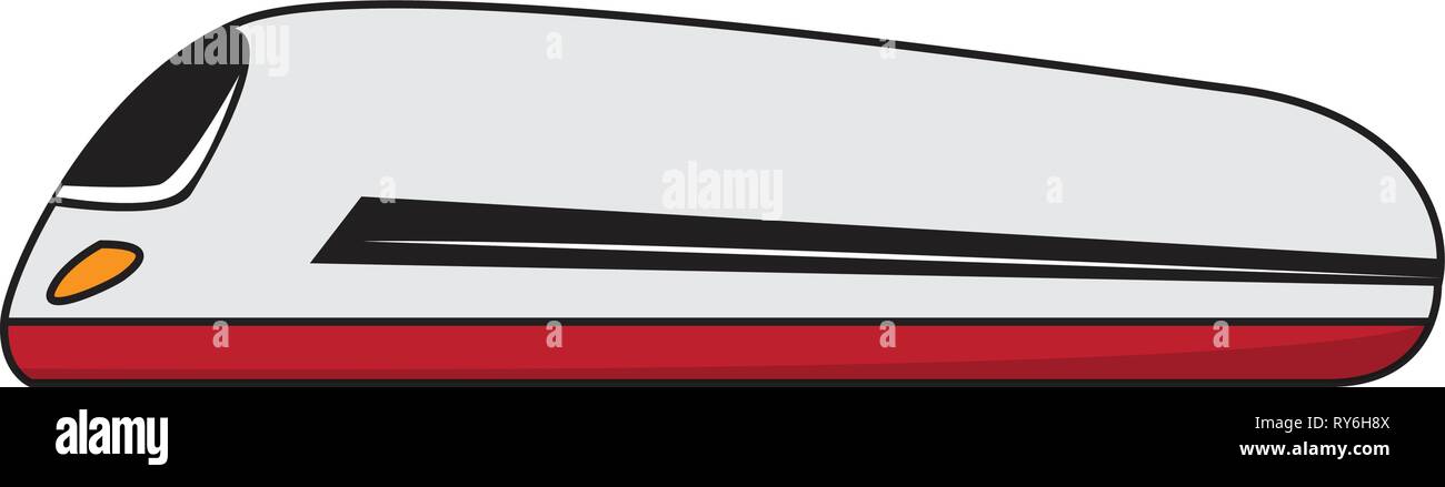 Isolated bullet train cartoon Stock Vector Image & Art - Alamy