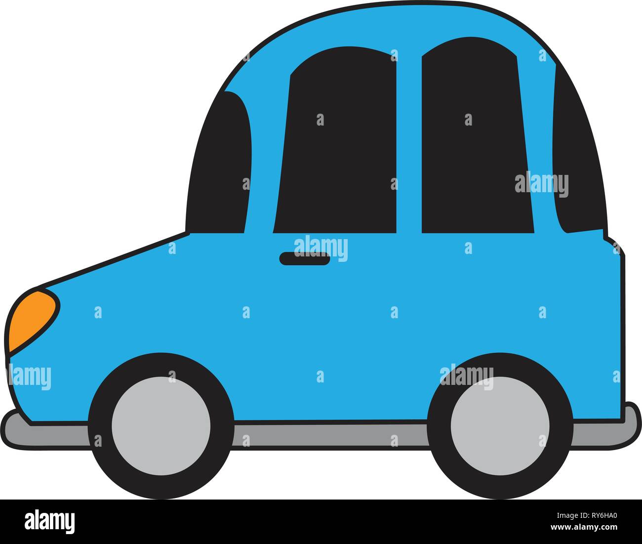 Isolated car cartoon Stock Vector Image & Art - Alamy