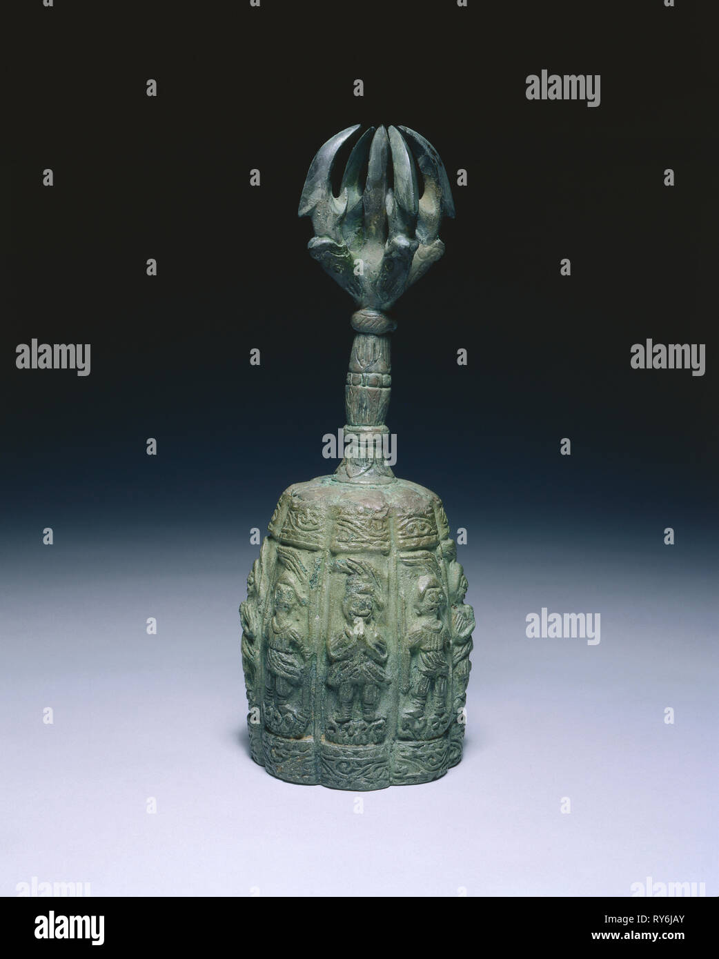 Bronze with incised buddhist designs hi-res stock photography and ...