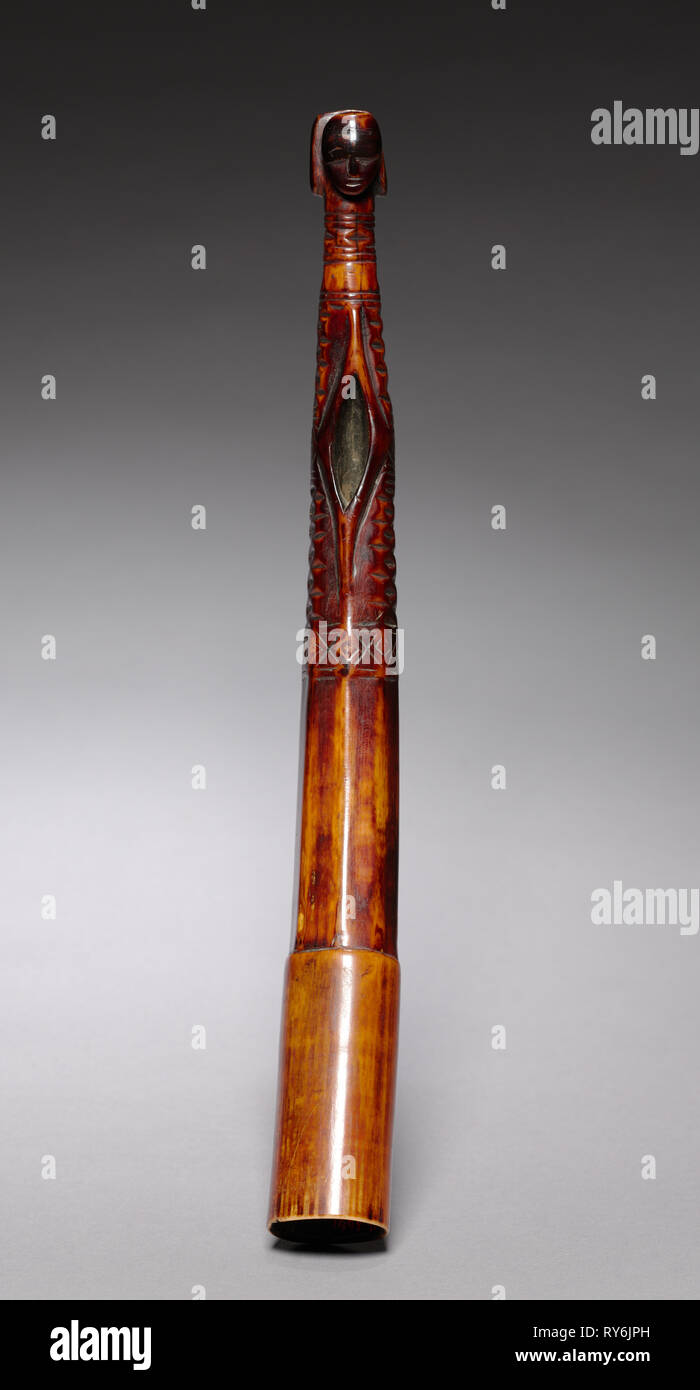 Side-Blown Trumpet, late 1800s. Equatorial Africa, Cameroon; Fang, 19th ...