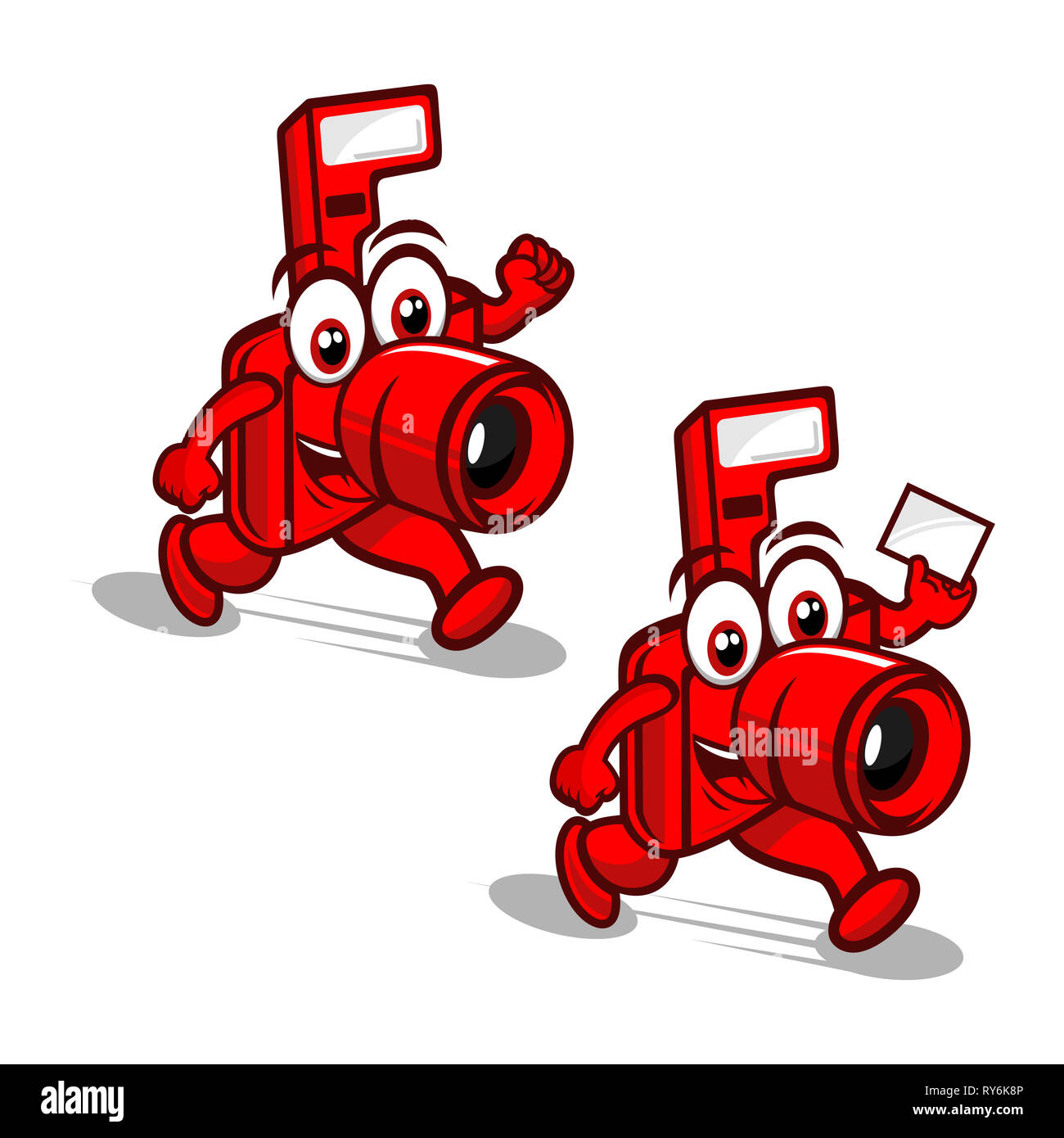Camera mascot vector hi-res stock photography and images - Alamy