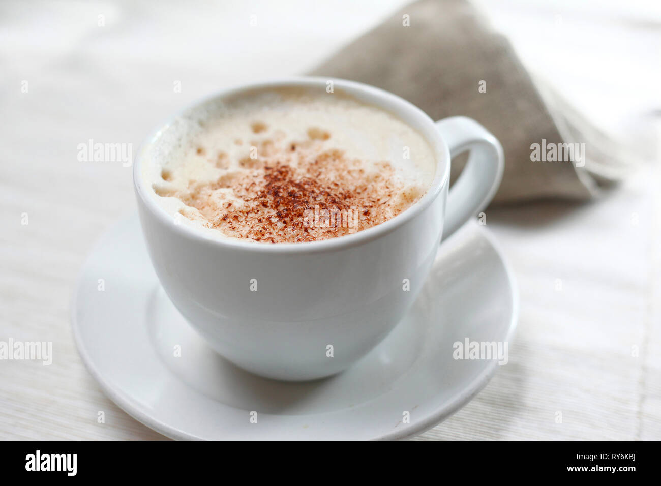 Served frothy hi-res stock photography and images - Alamy