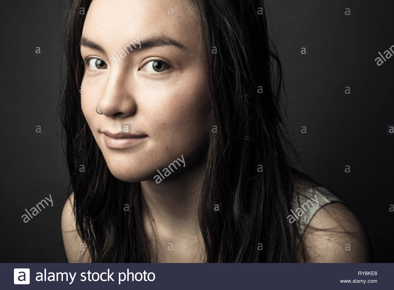 Long nose girl hi-res stock photography and images - Alamy