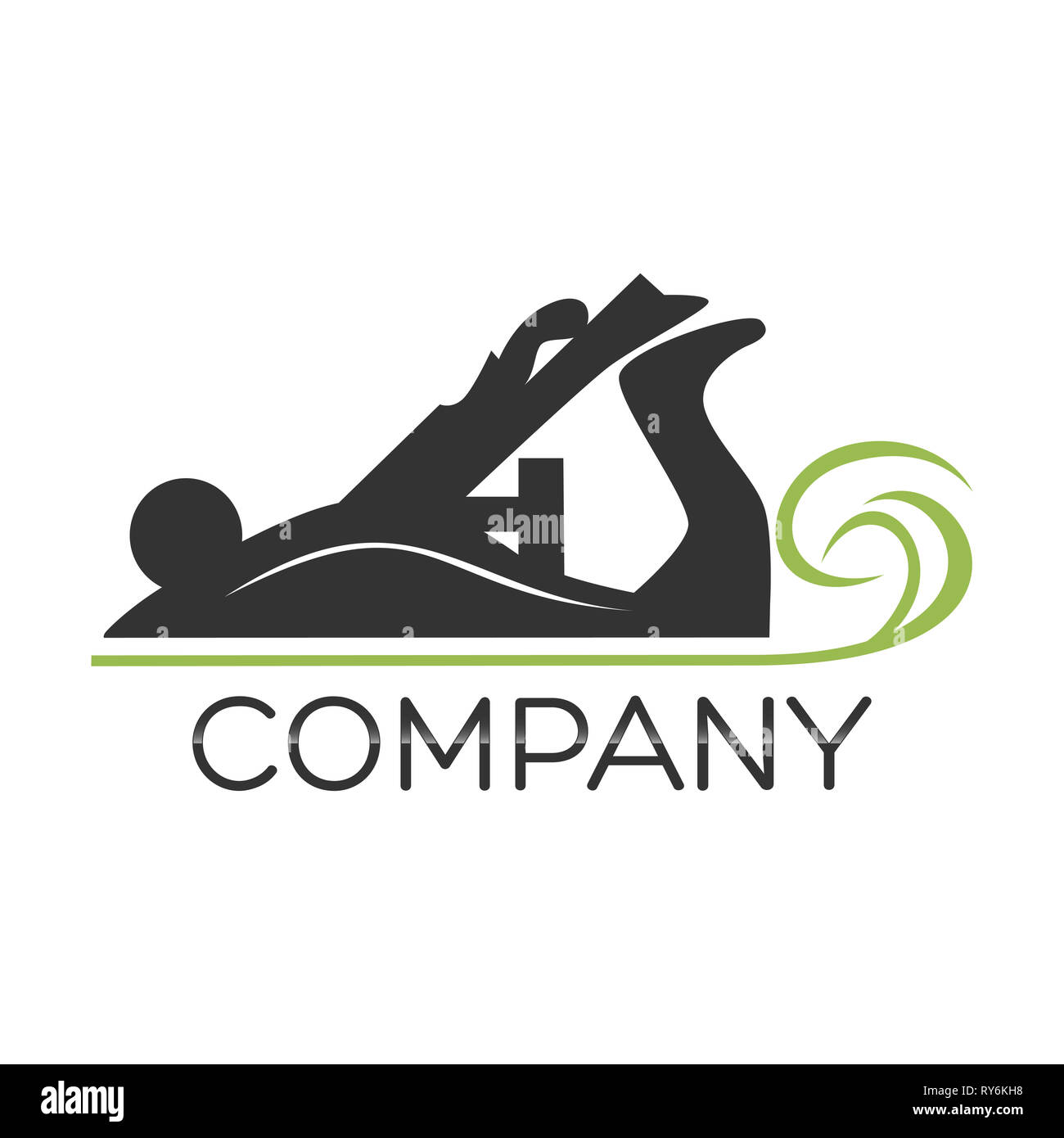 jack plane logo Stock Photo - Alamy