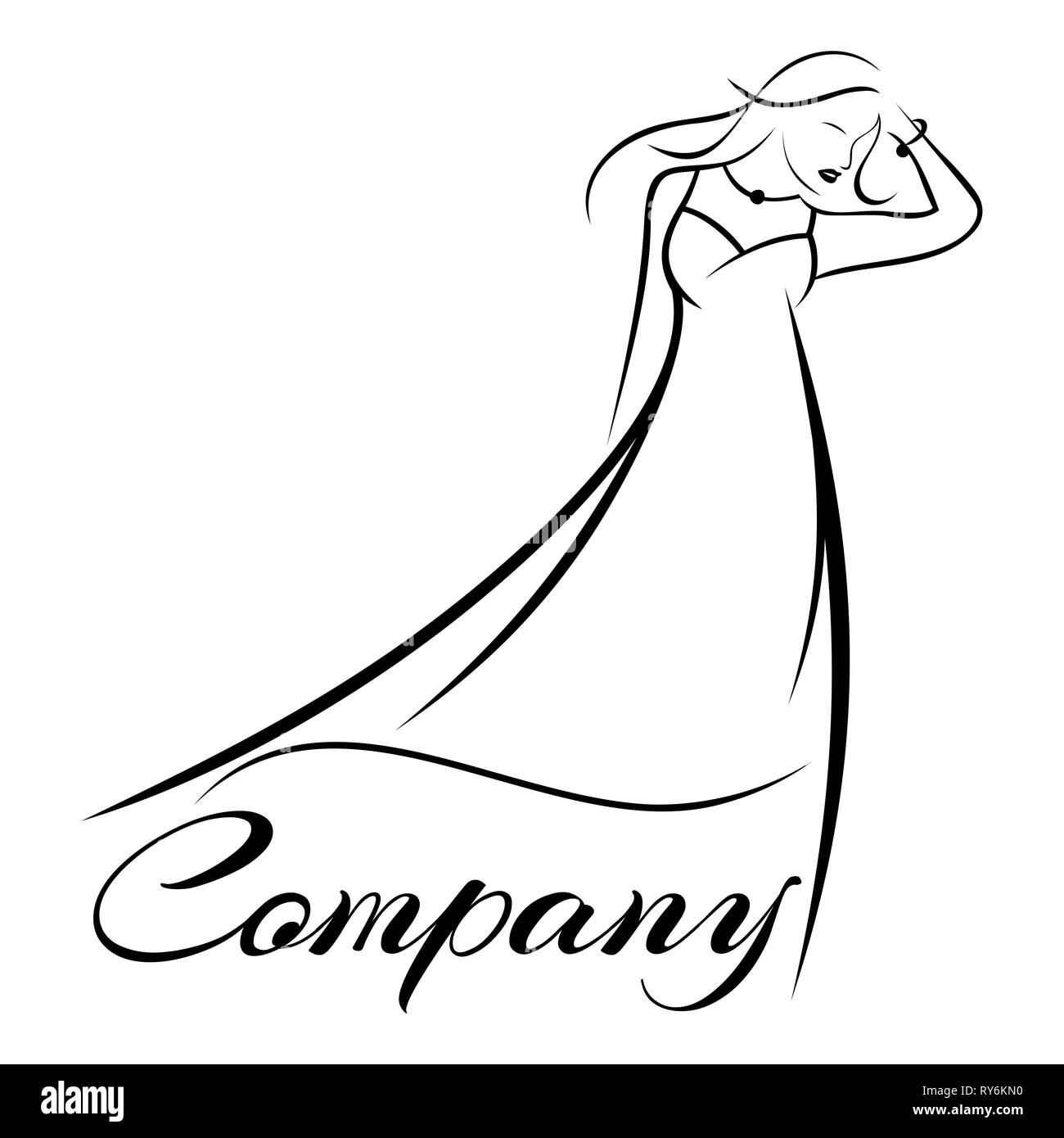 Woman logo Cut Out Stock Images & Pictures - Alamy