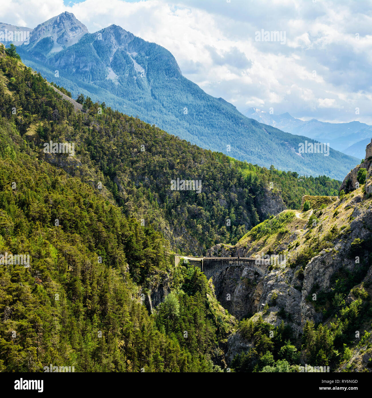 Briancon panorama hi-res stock photography and images - Alamy