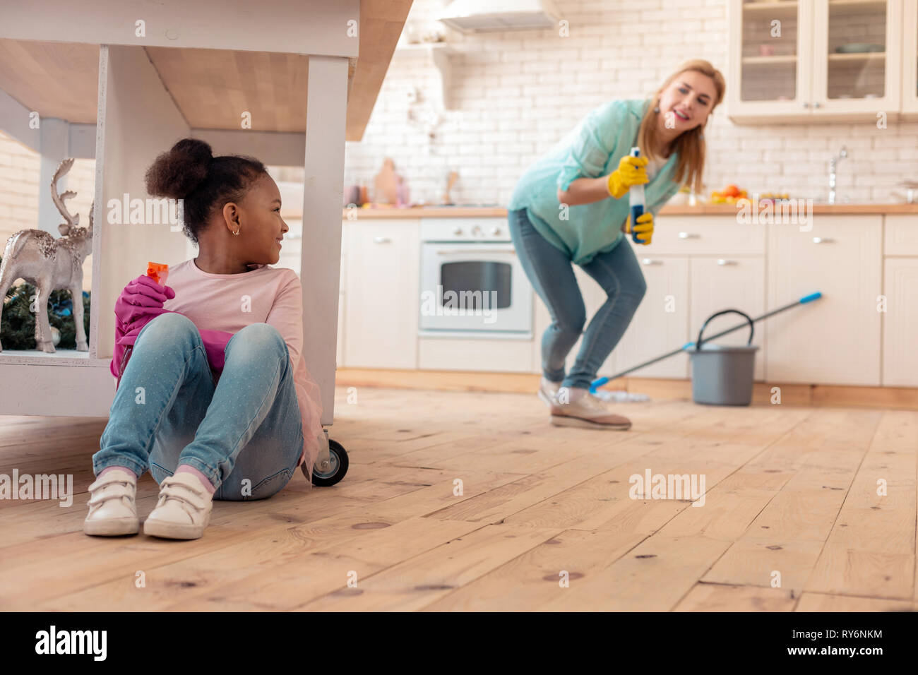 Hiding Under Table High Resolution Stock Photography and Images - Alamy