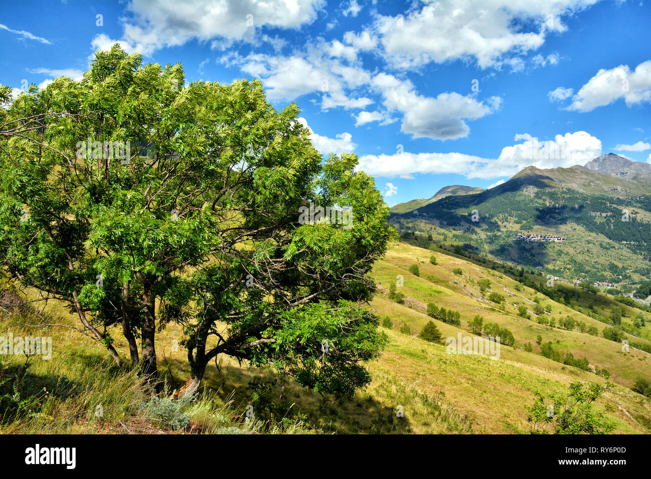 Piedmont mountains near turin hi-res stock photography and images - Alamy