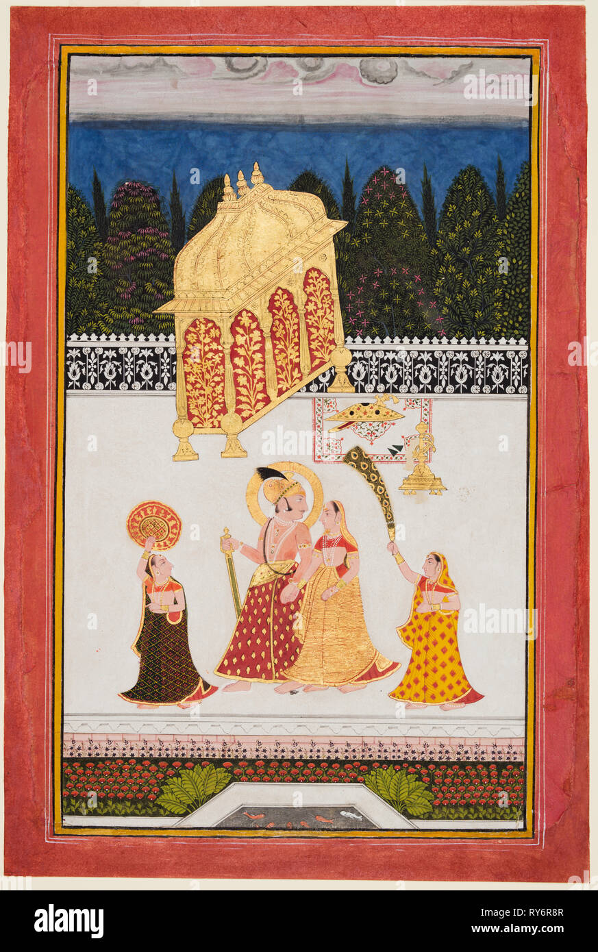 Mewar terrace hi-res stock photography and images - Alamy