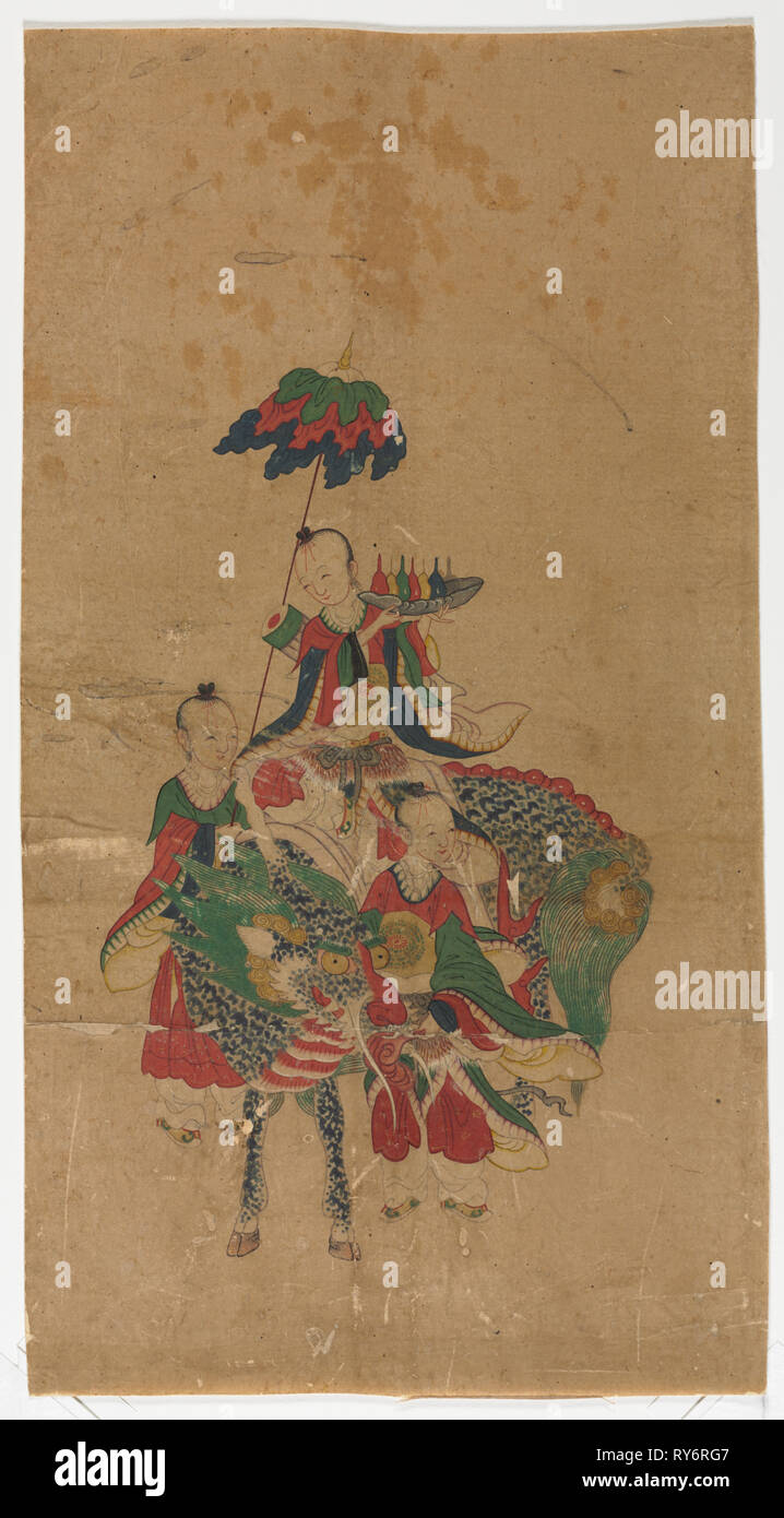 Daoist painting hi-res stock photography and images - Alamy