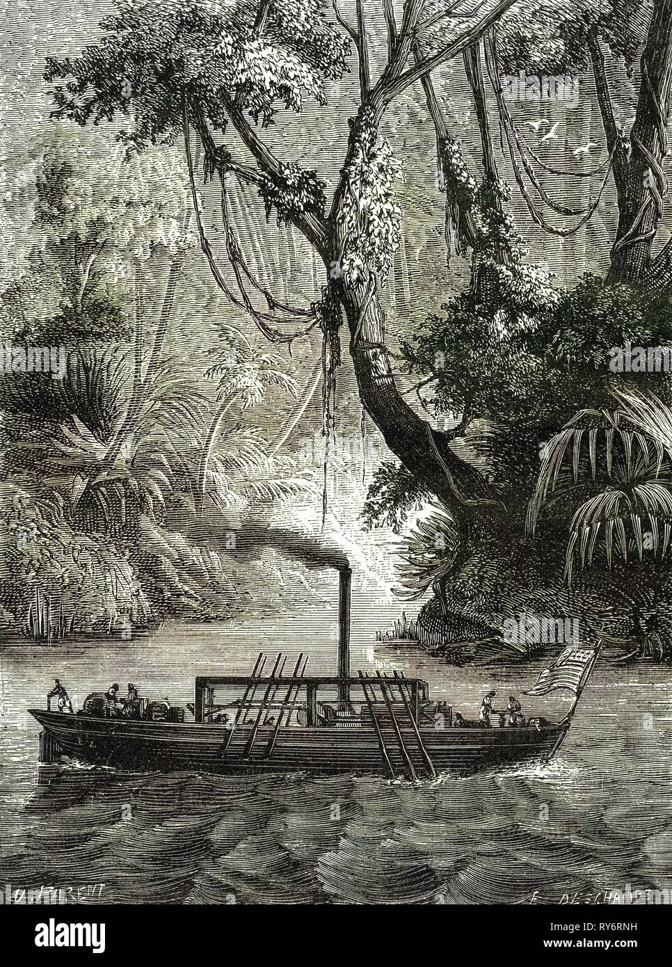 First Steam Engine Boat