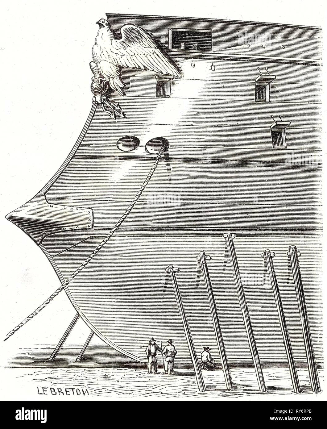 Ironclad warship hi-res stock photography and images - Alamy