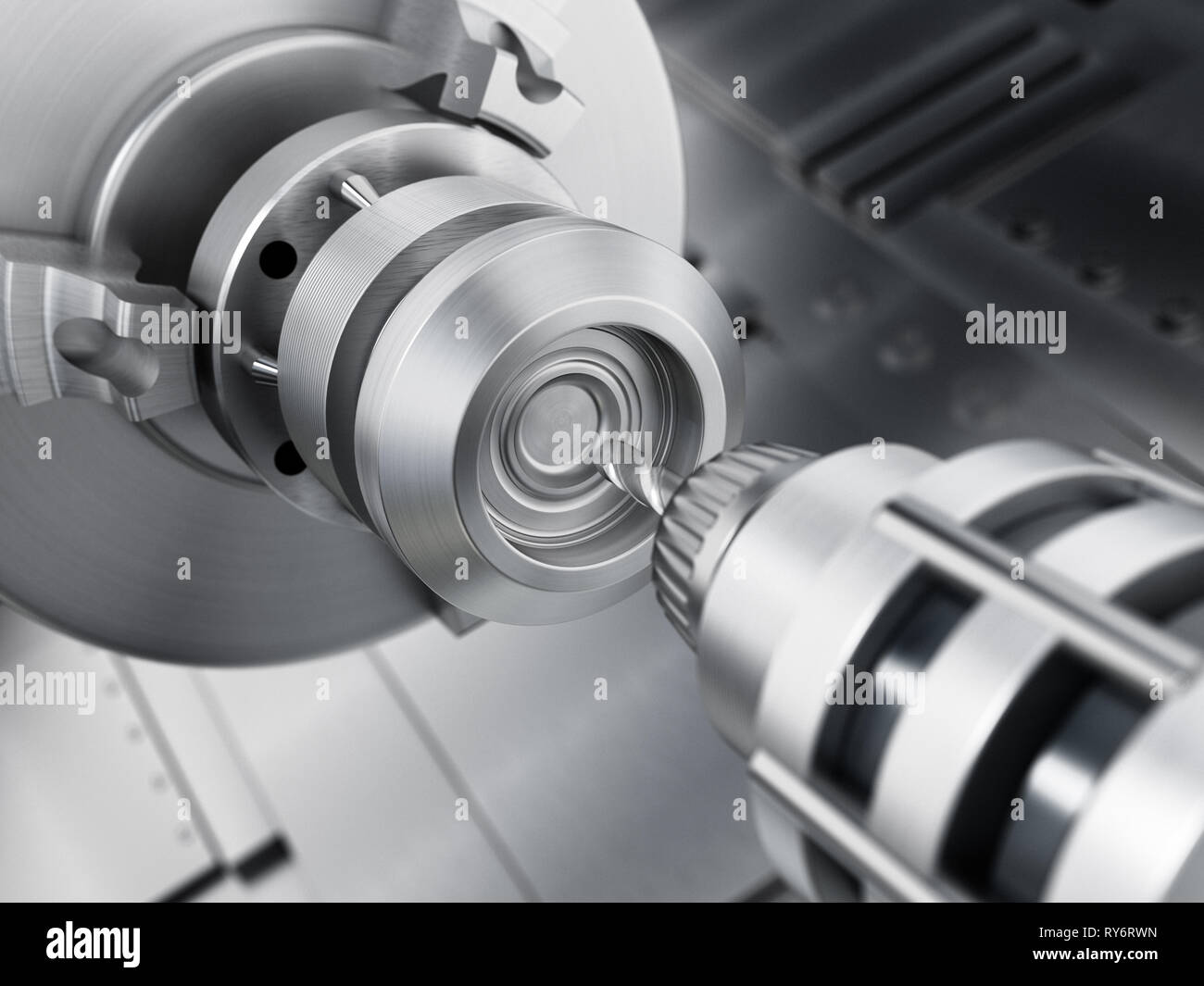 Cnc tools hi-res stock photography and images - Alamy