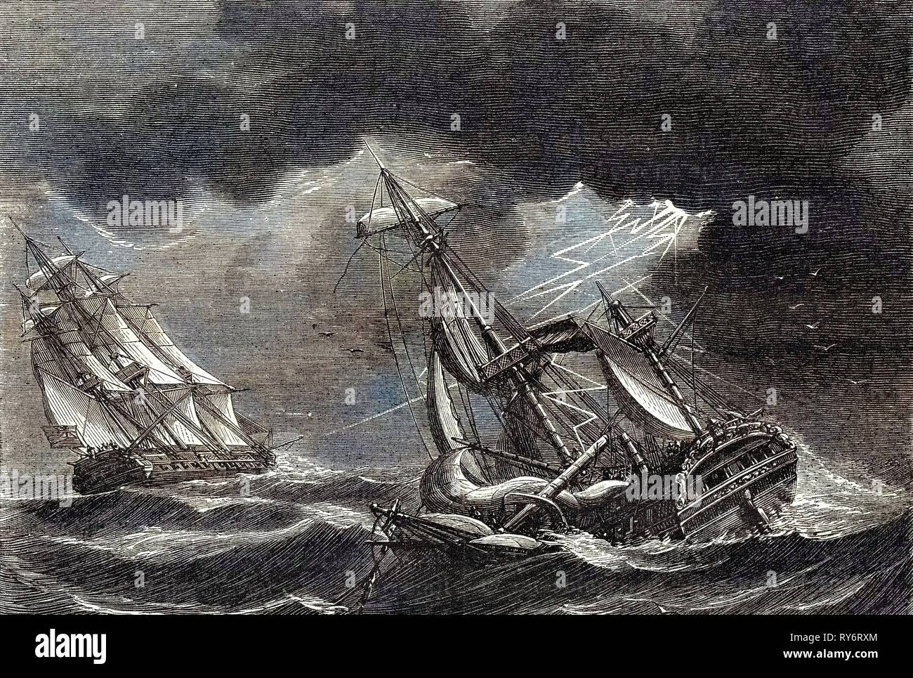 Lightning rod ship hi-res stock photography and images - Alamy