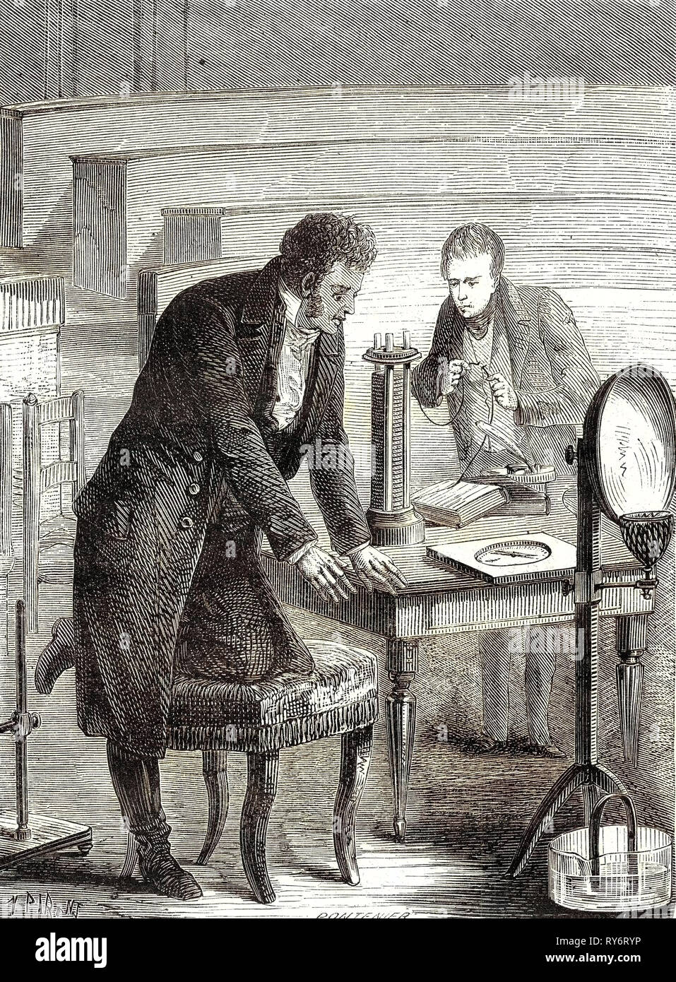 Oersted Discovers the Deviation of a Magnetic Needle by a Closed ...
