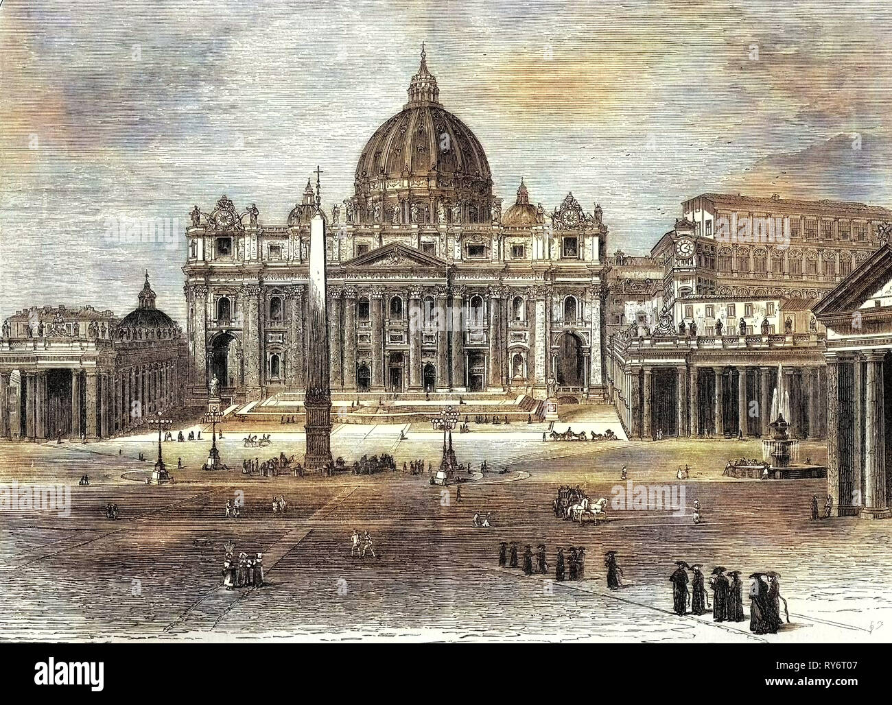 St peter rome hi-res stock photography and images - Alamy