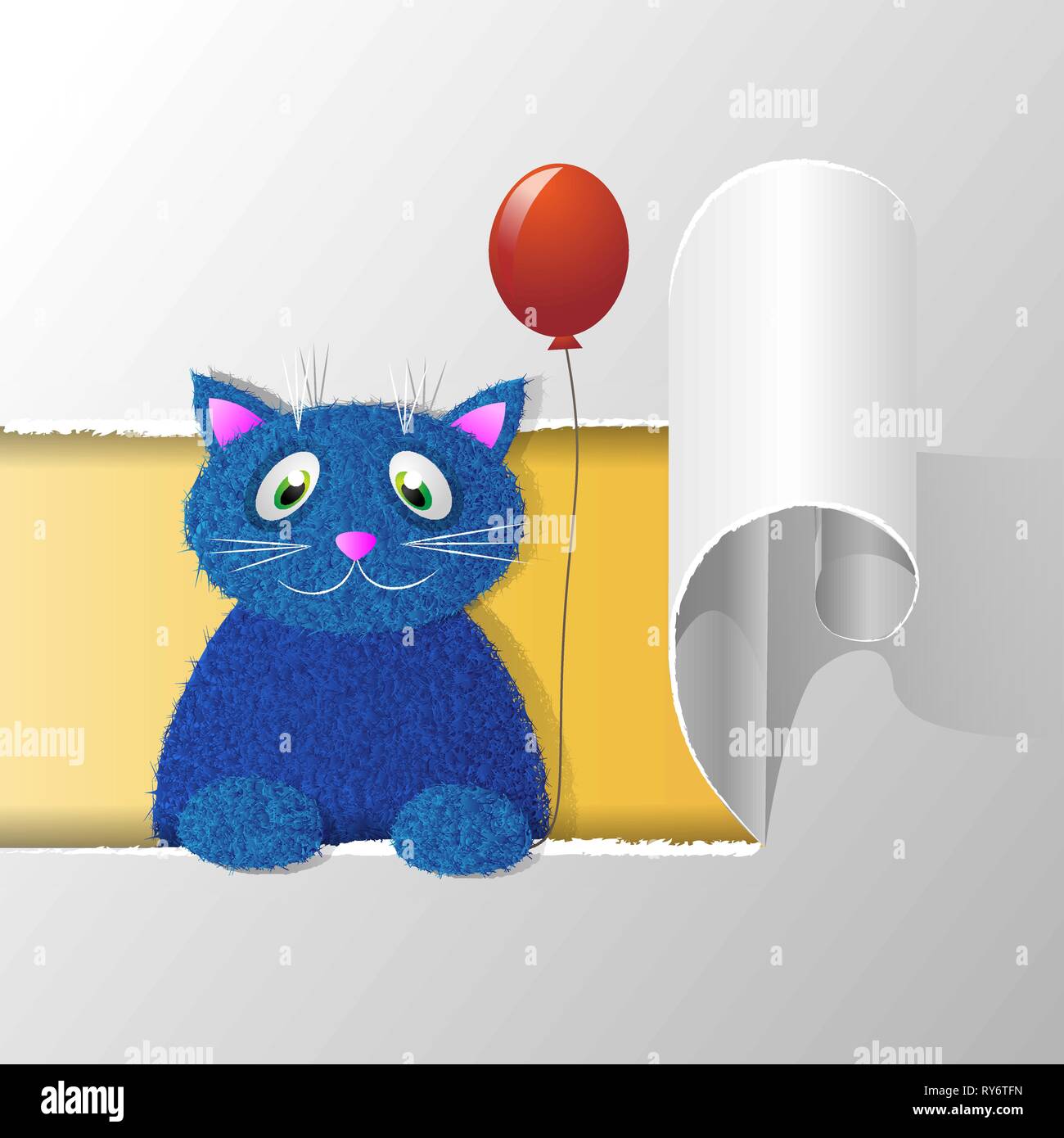 Landscape of a distant planet in open space. Empty fantastic planet ...