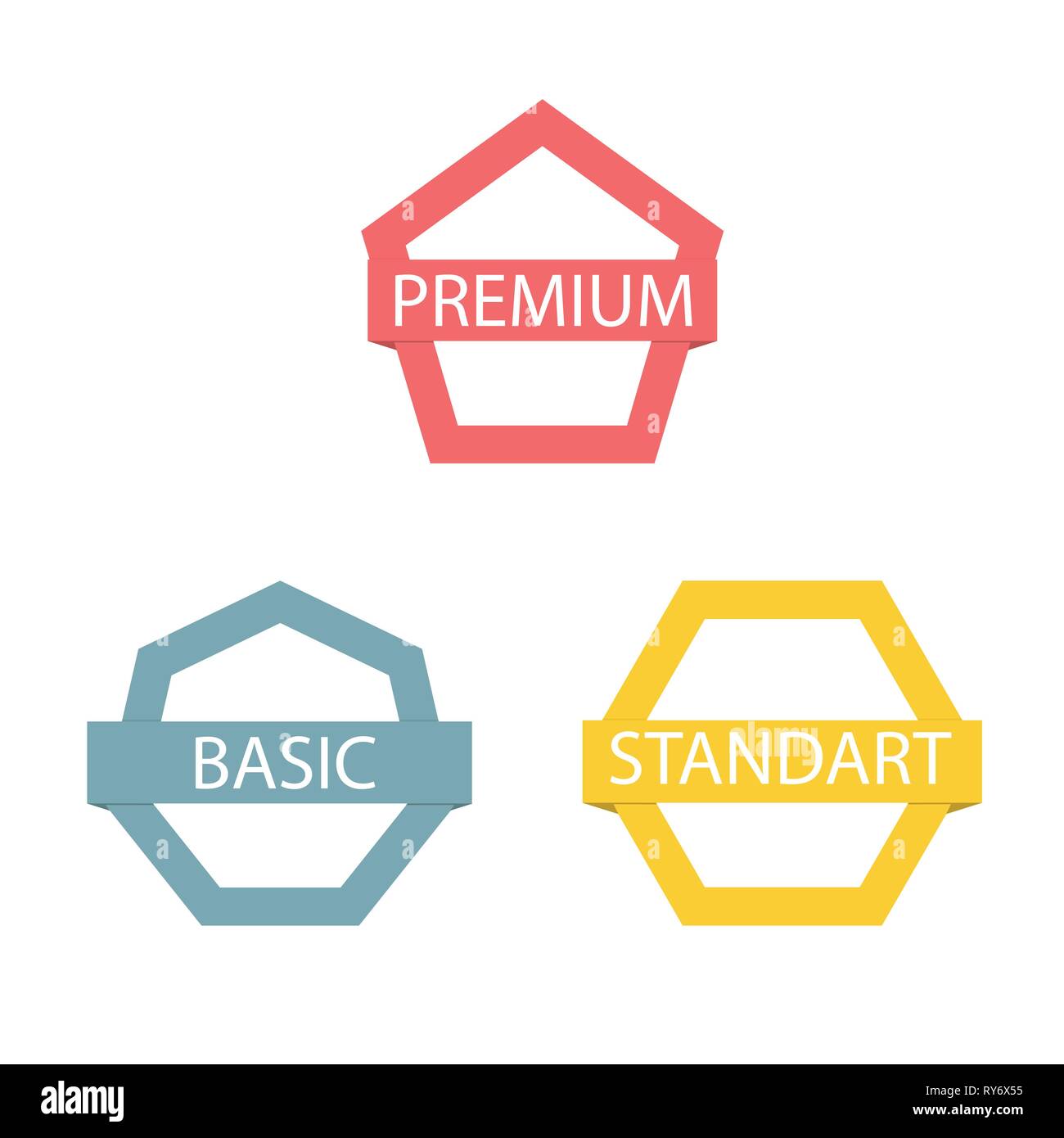 Design template for pricing table for website with different ...