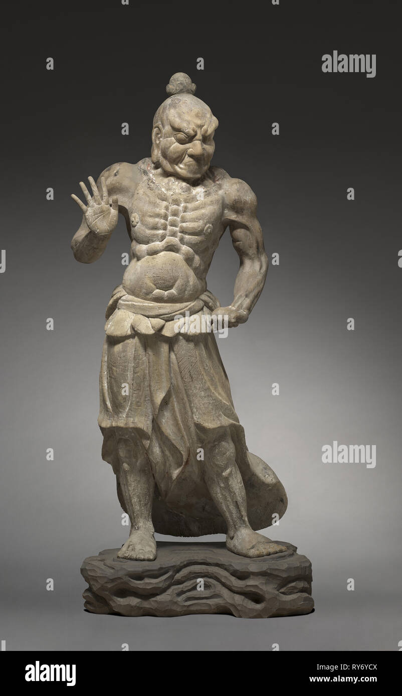 Guardian Figure: Nio, 1200s. Japan, Shiga prefecture, Kamakura period ...