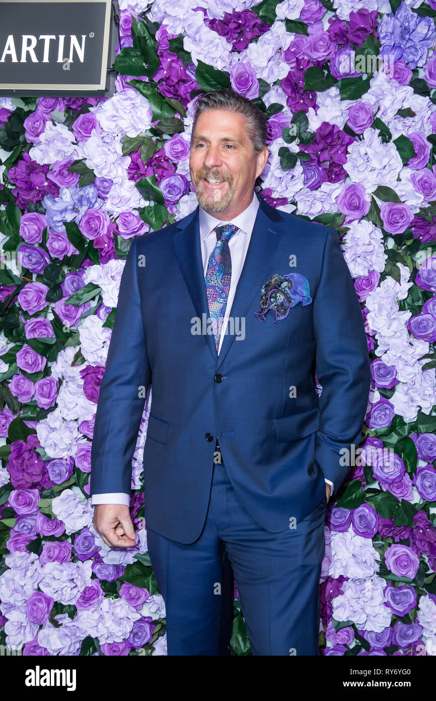 Los Angeles, USA. 24th February 2019. David Ankin arrives at The Griot ...
