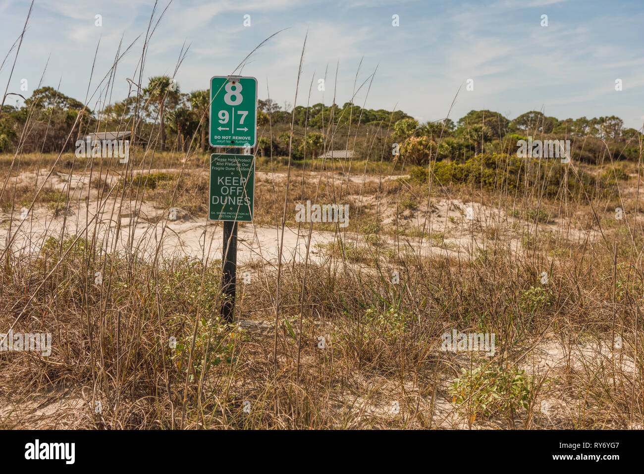 Sand dune warning sign hi-res stock photography and images - Alamy