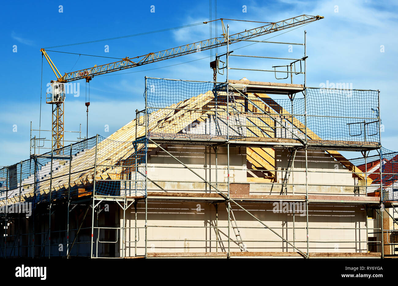 invest in house building Stock Photo - Alamy