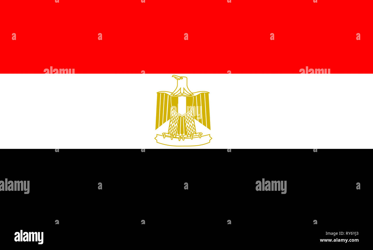 Egyptian flag hi-res stock photography and images - Alamy