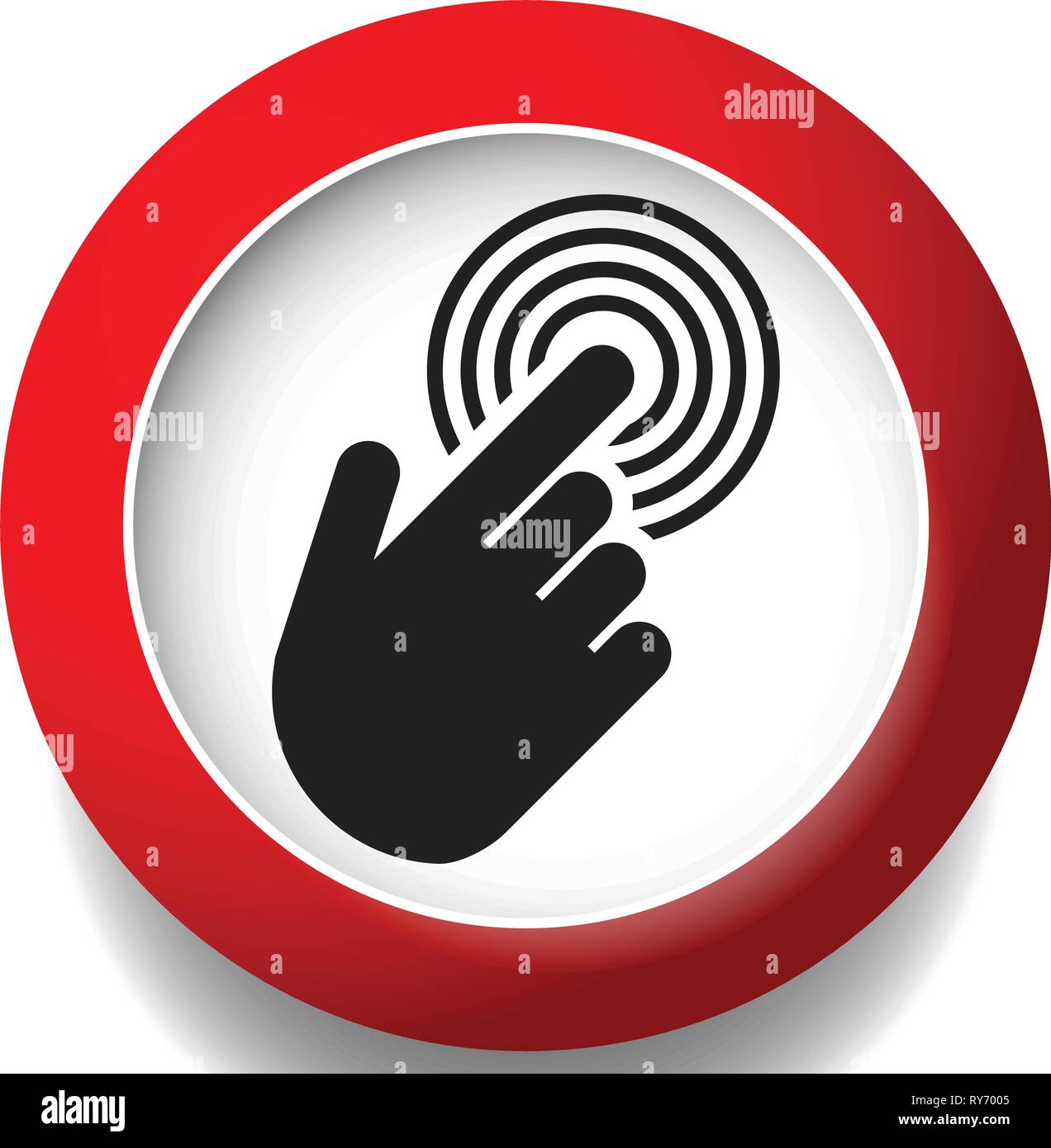 Tapping point Stock Vector Images - Alamy