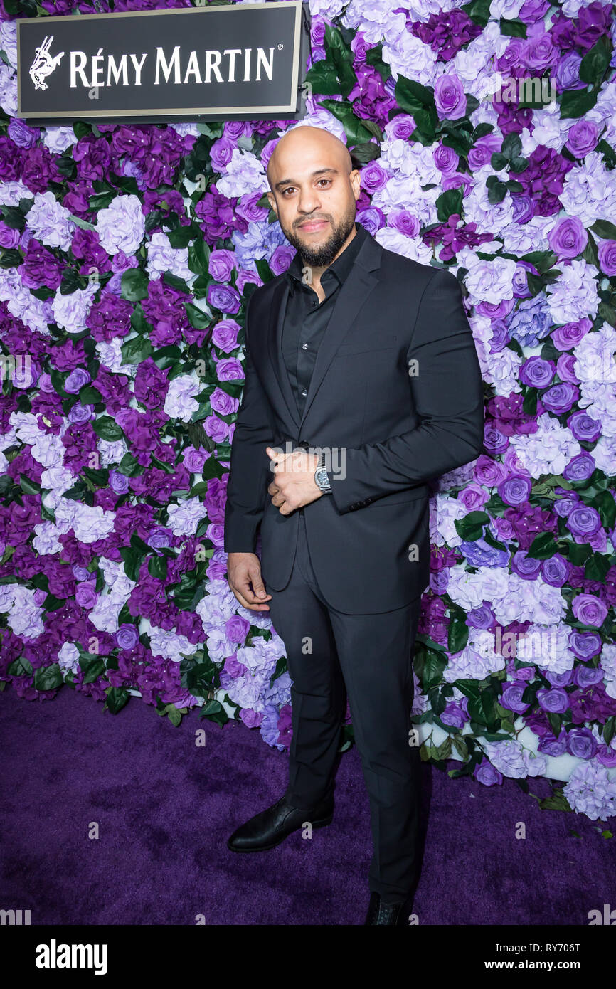 Los Angeles, USA. 24th February 2019. Lewis T. Powell arrives at The ...