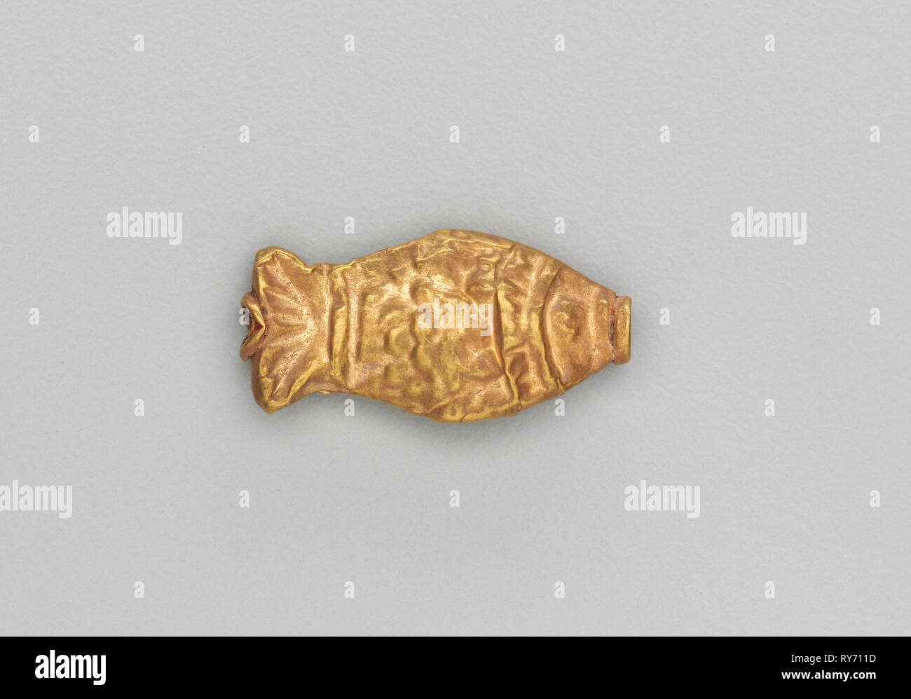 Necklace Bead in the Form of a Fish, 185-72 BC. India, Sunga Period ...