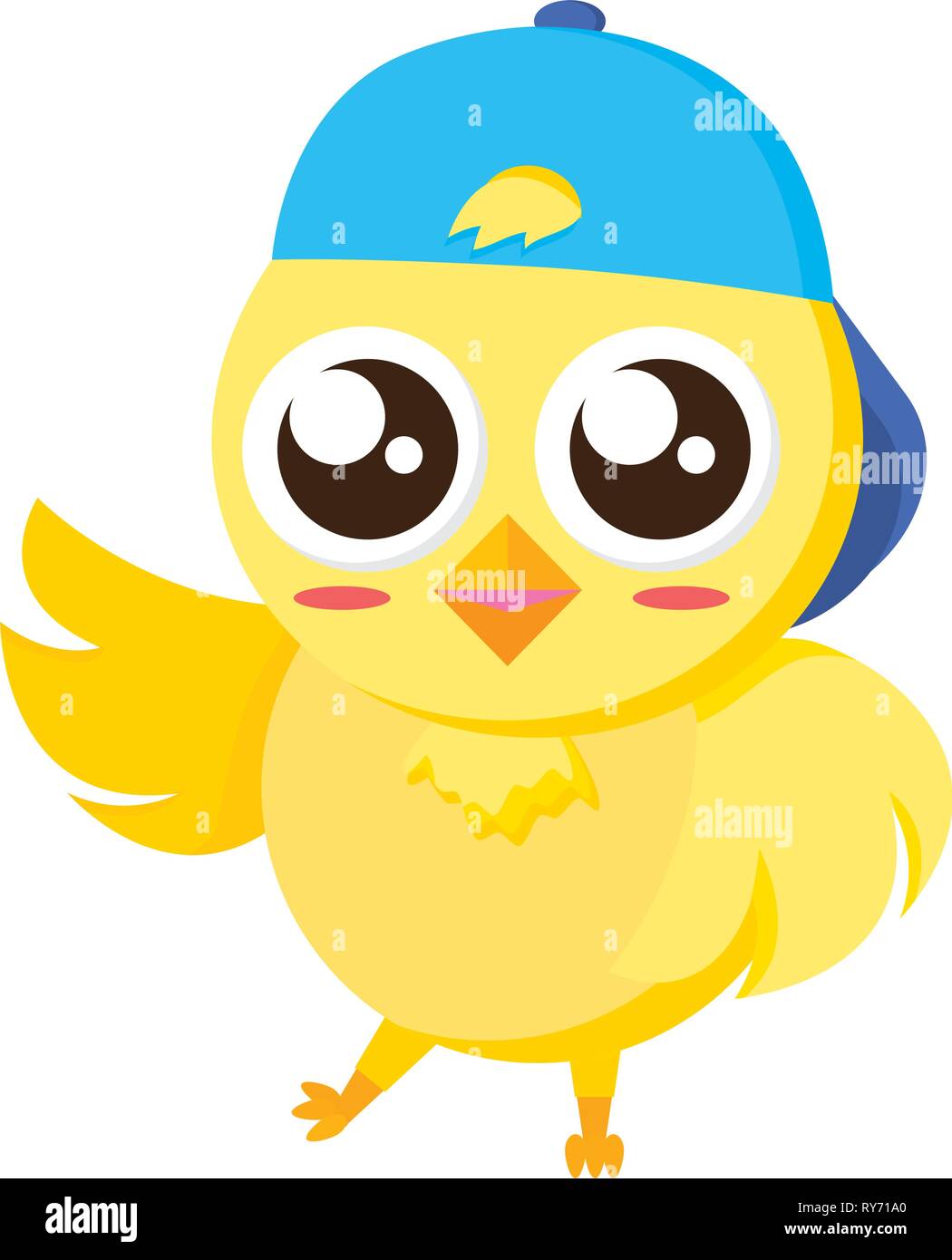 cute chick cartoon Stock Vector Image & Art - Alamy