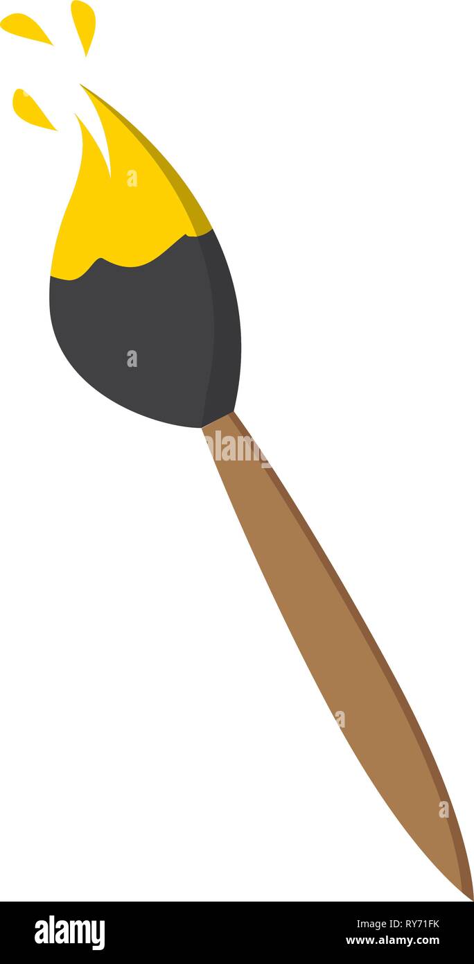 paint brush color Stock Vector Image & Art - Alamy